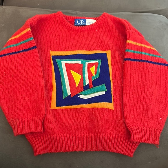 OP | Shirts & Tops | Vintage 8s Op Toddler Sweater | Poshmark